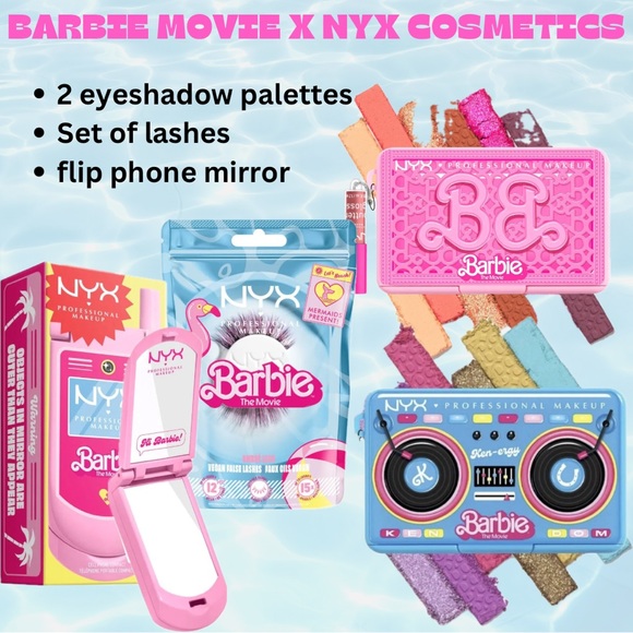 Makeup | Barbie Movie X Nyx Cosmetics Bundle | Poshmark